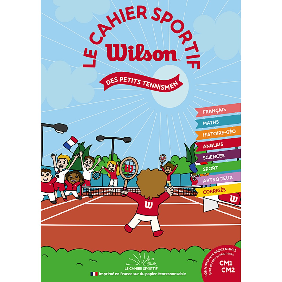 LE CAHIER SPORTIF WILSON CM1-CM2 | Lardesports.com